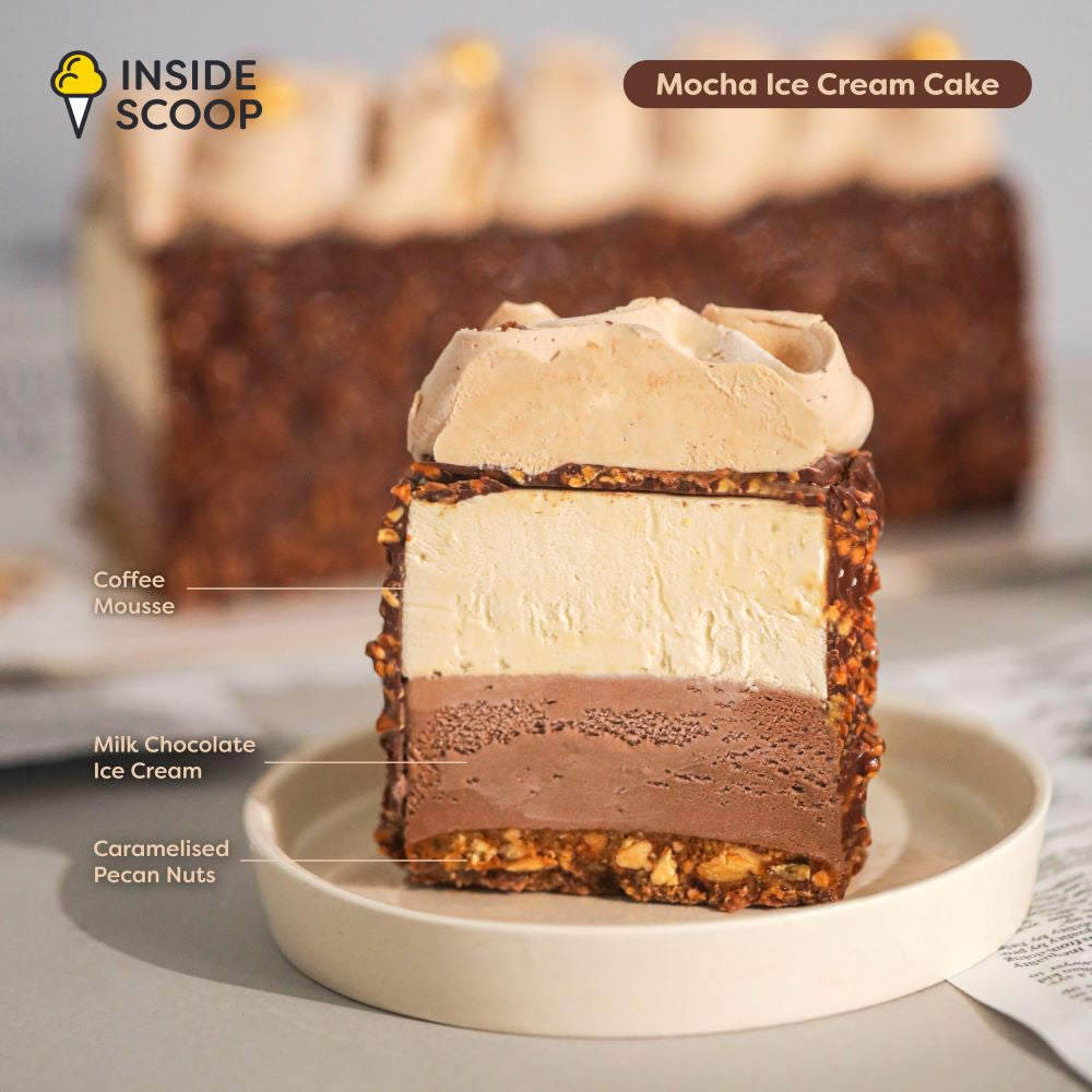 Mocha Ice Cream Cake – Inside Scoop