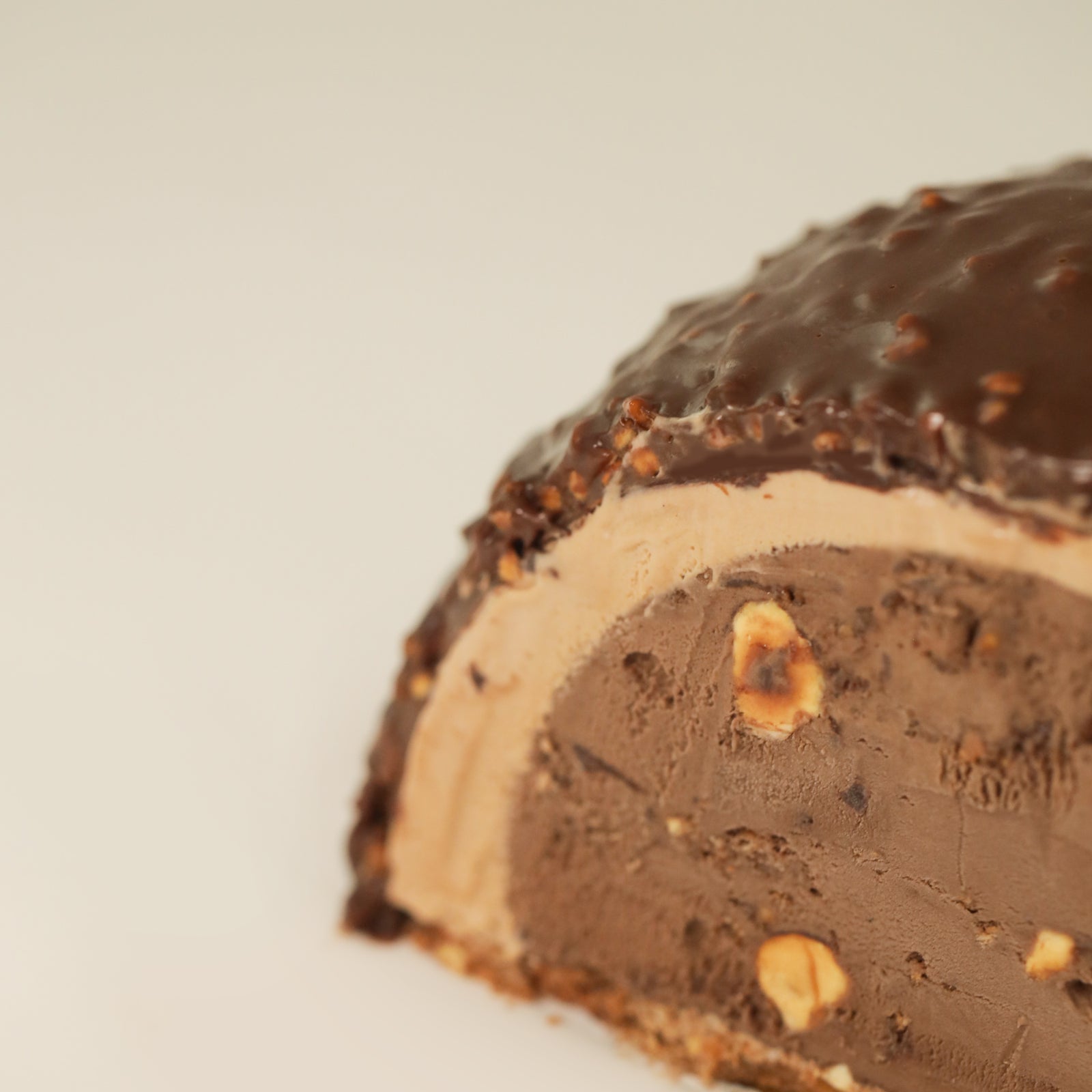 Rocher Ice Cream Cake